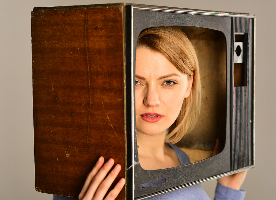 Mass Media. Mass Media Reporter On Tv Show. Mass Media Gives Us ...